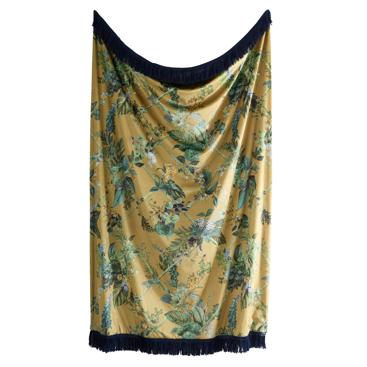 Throw Cotswold Fantasia by Laurence Llewelyn-Bowen in Gold – Stylish Home