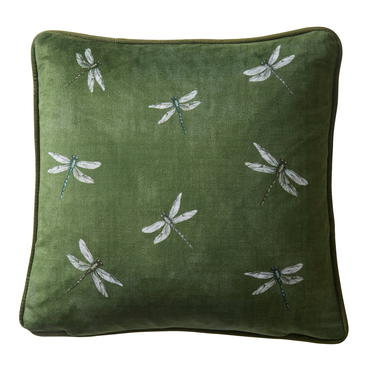 Cushion Fiorella by Appletree Heritage in Olive – Stylish Home