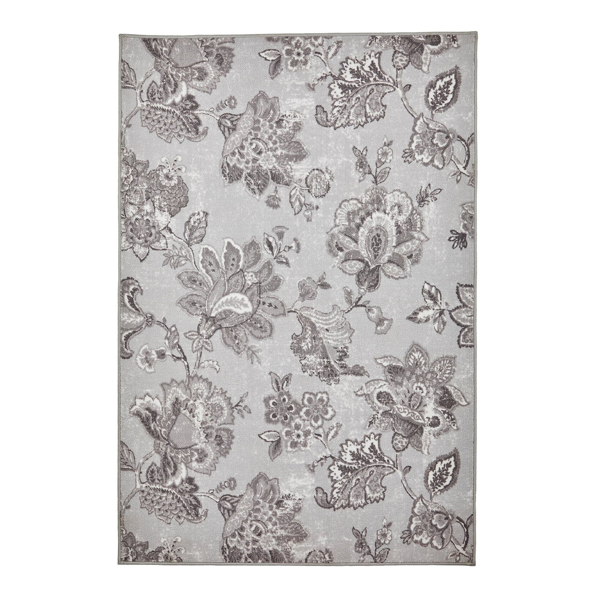 Washable Rug Keats by Dreams & Drapes Design in Grey – Stylish Home